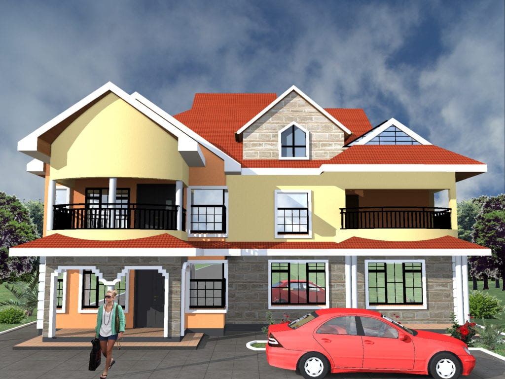 Beautiful 5 Bedroom house designs [Full Details Here ] | HPD Consult