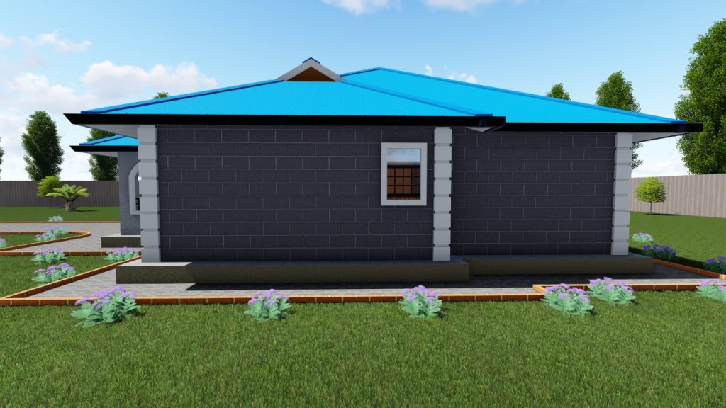 Download Simple 3 Bedrooms House Design (PDF FULL PLAN)